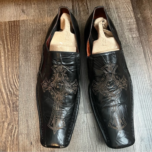 Robert Wayne | Shoes | Robert Wayne Rome Style Black Premium Leather ...